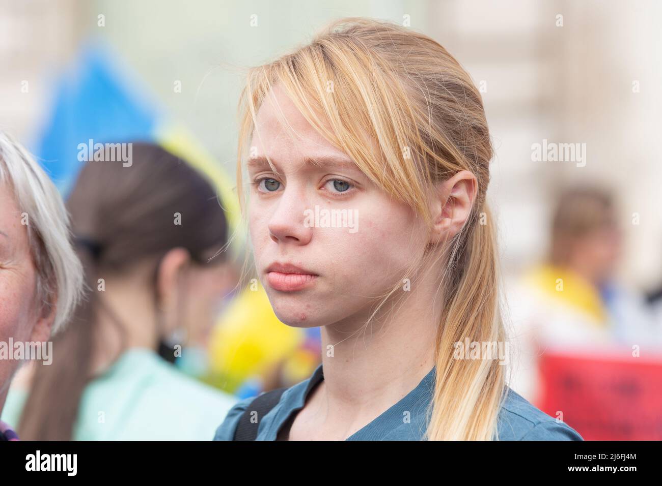 Kateryna Prokopenko, wife of Denis Prokopenko, colonel and commander of ...
