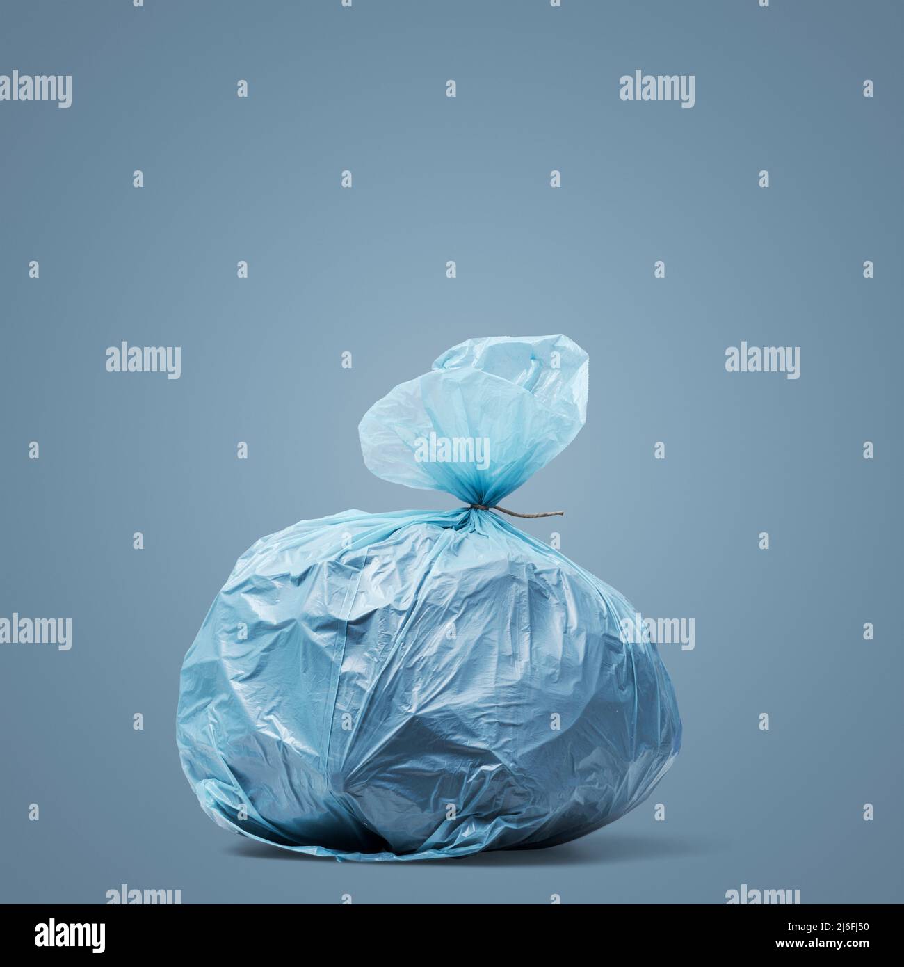 Garbage bag full of trash, recycling and waste management concept Stock ...