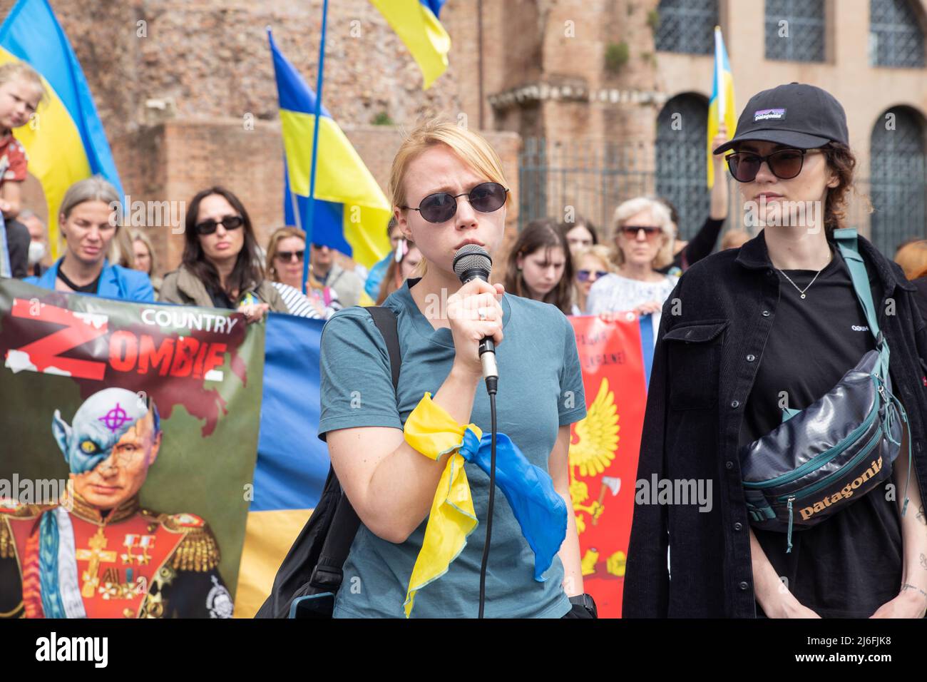 Kateryna Prokopenko, wife of Denis Prokopenko, colonel and commander of ...