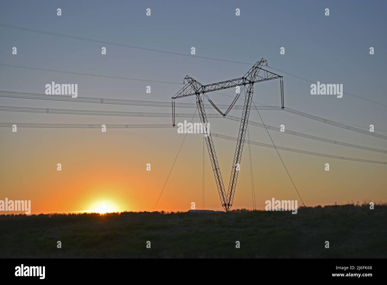 Ekibastuz-Kokshetau power transmission line-a section of a unique high ...