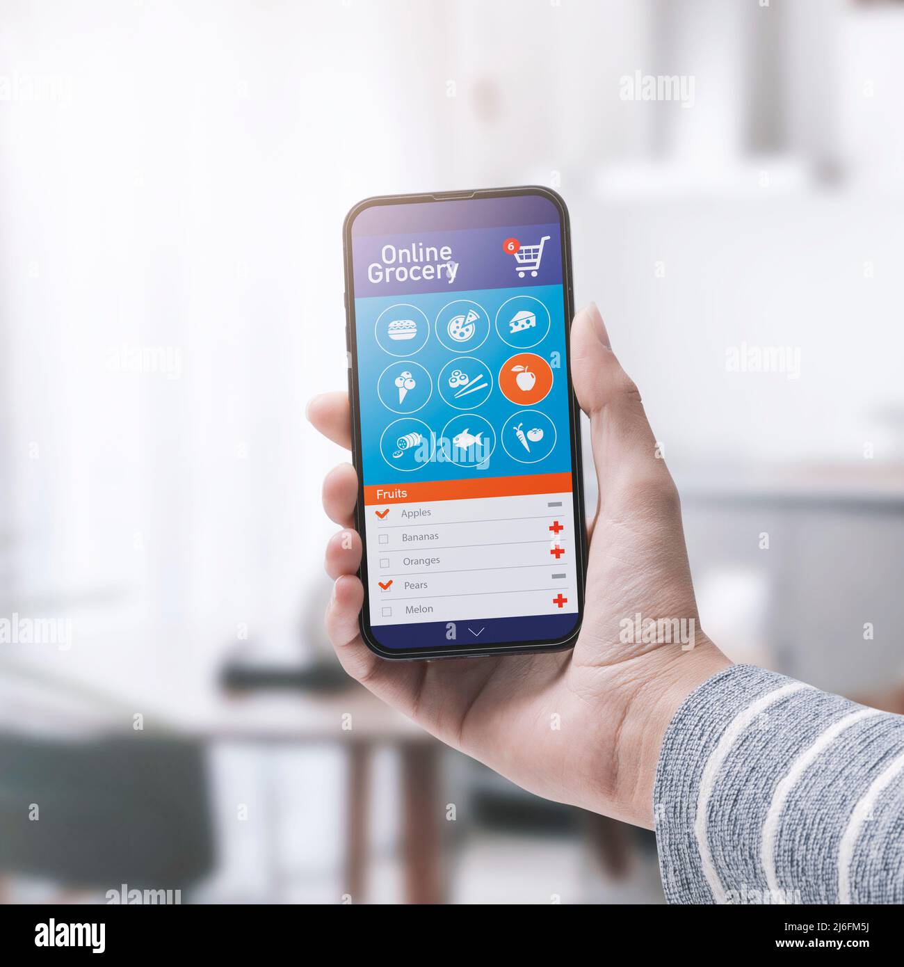 Grocery order list hi-res stock photography and images - Alamy