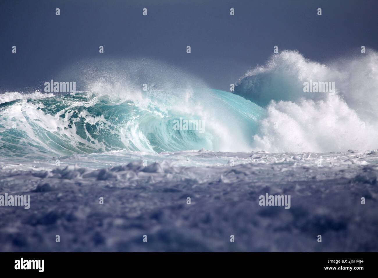 Power of ocean - Oahu, Hawaii Stock Photo - Alamy Power of ocean - Oahu, Hawaii Stock Photo - Alamy