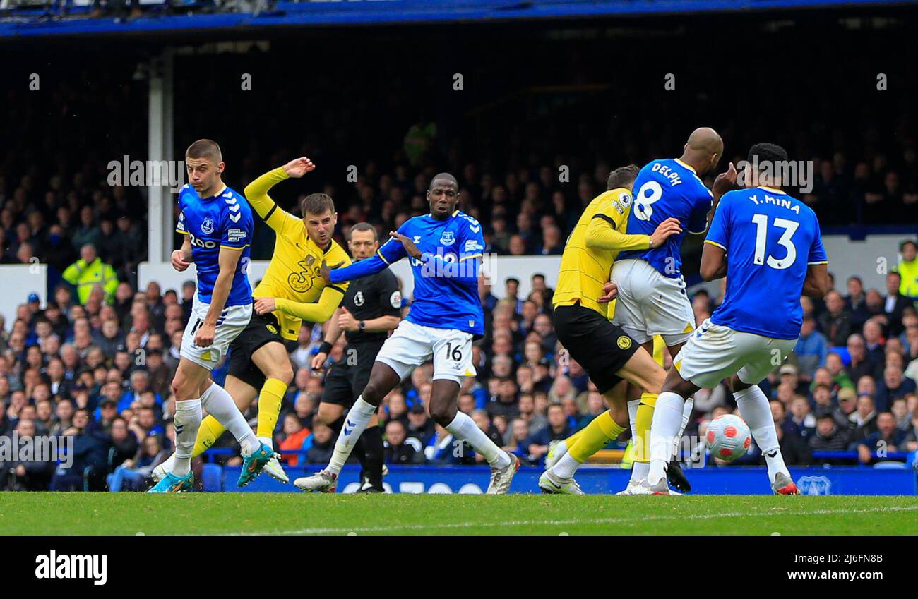 Chelsea mason mount goal hi-res stock photography and images - Alamy