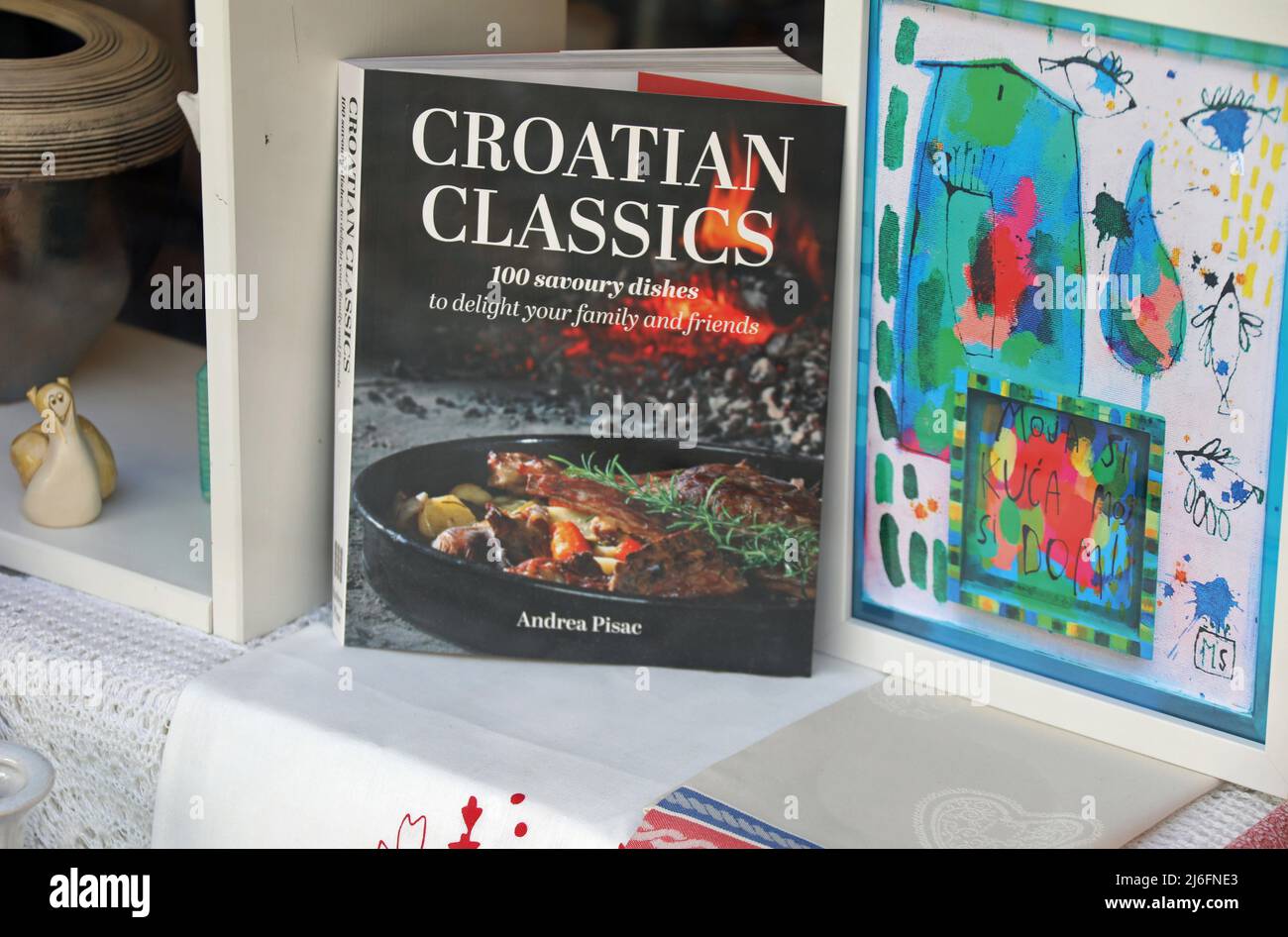 Croatian Cookery Book Stock Photo - Alamy