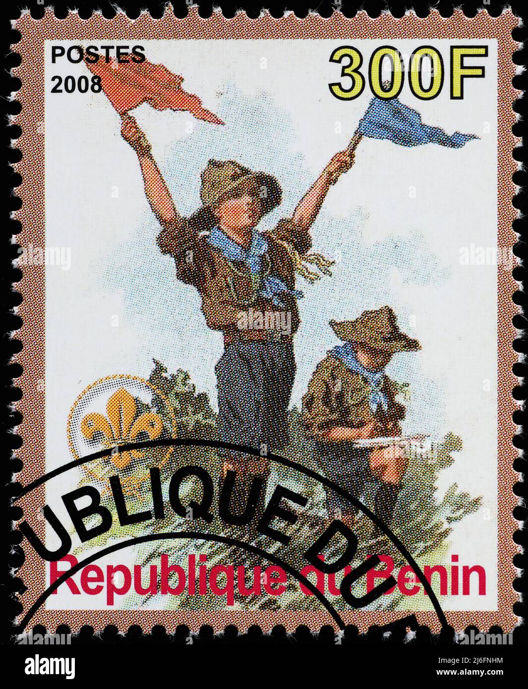 Scout stamp hi-res stock photography and images - Alamy