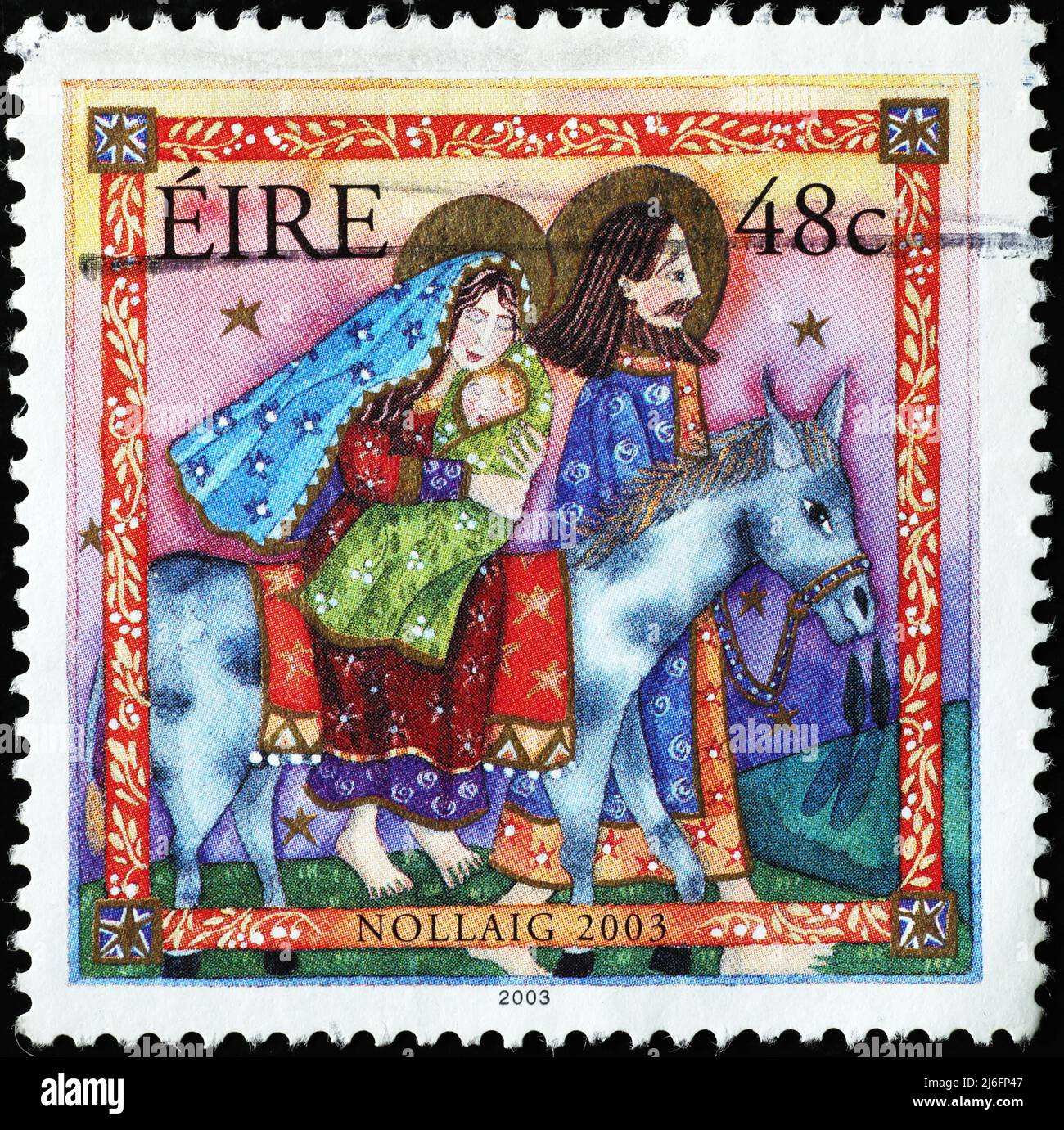 Irish postage stamp hi-res stock photography and images - Alamy