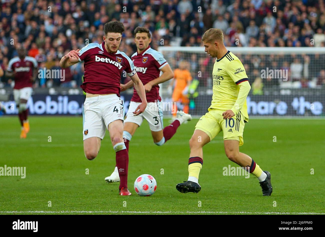London, UK. May 1st 2022: London Stadium, London, England; Premier ...