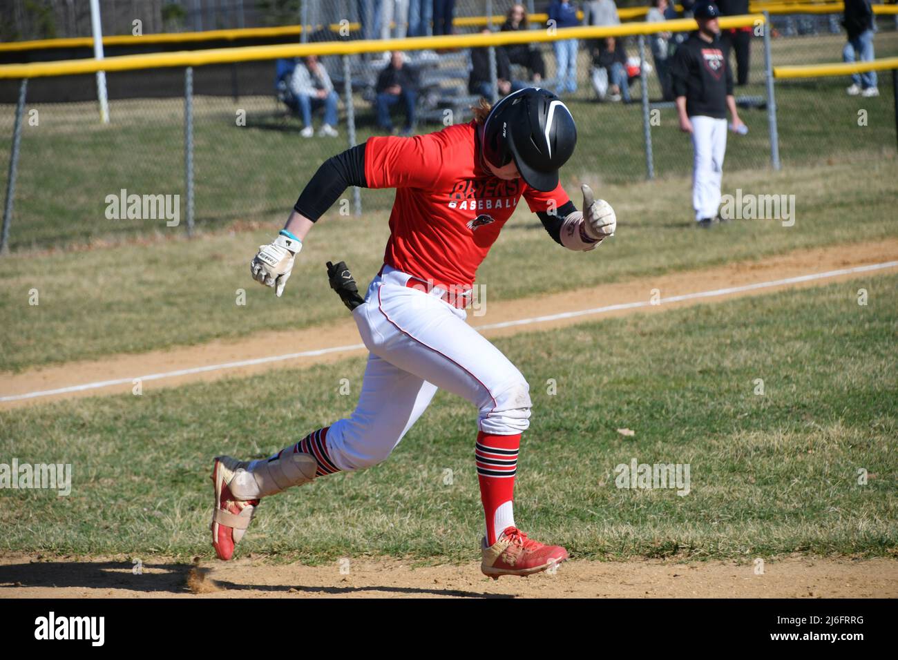 Baseball running action sport hi-res stock photography and images - Alamy