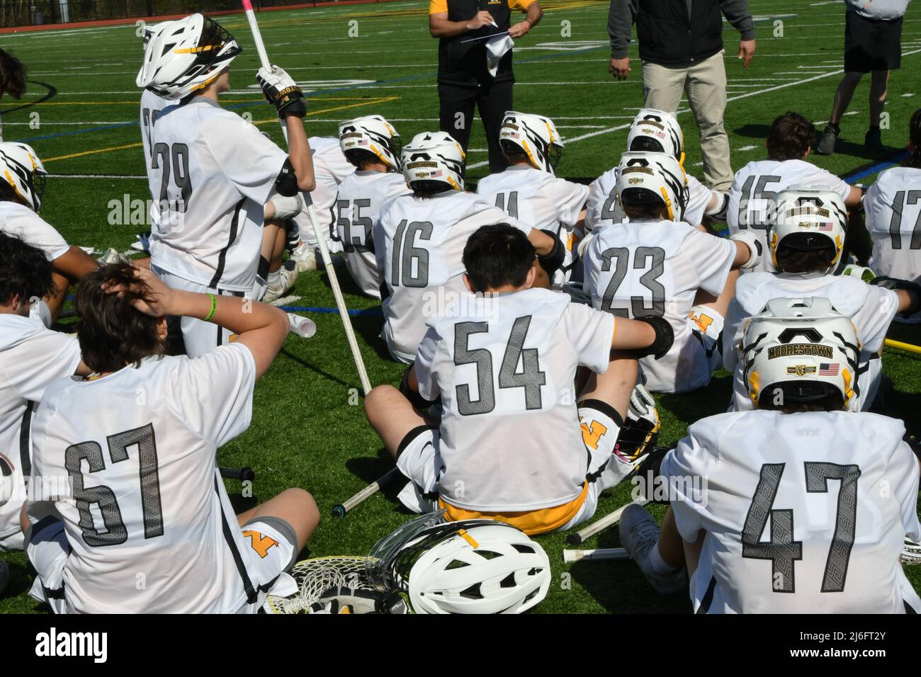 Lacrosse Sports Team Stock Photo - Alamy