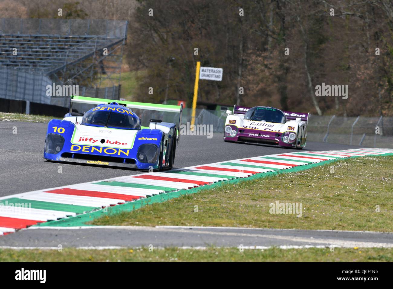 Scarperia, 3 April 2022: Spice SE92P Denon Livery year 1992 ex David ...