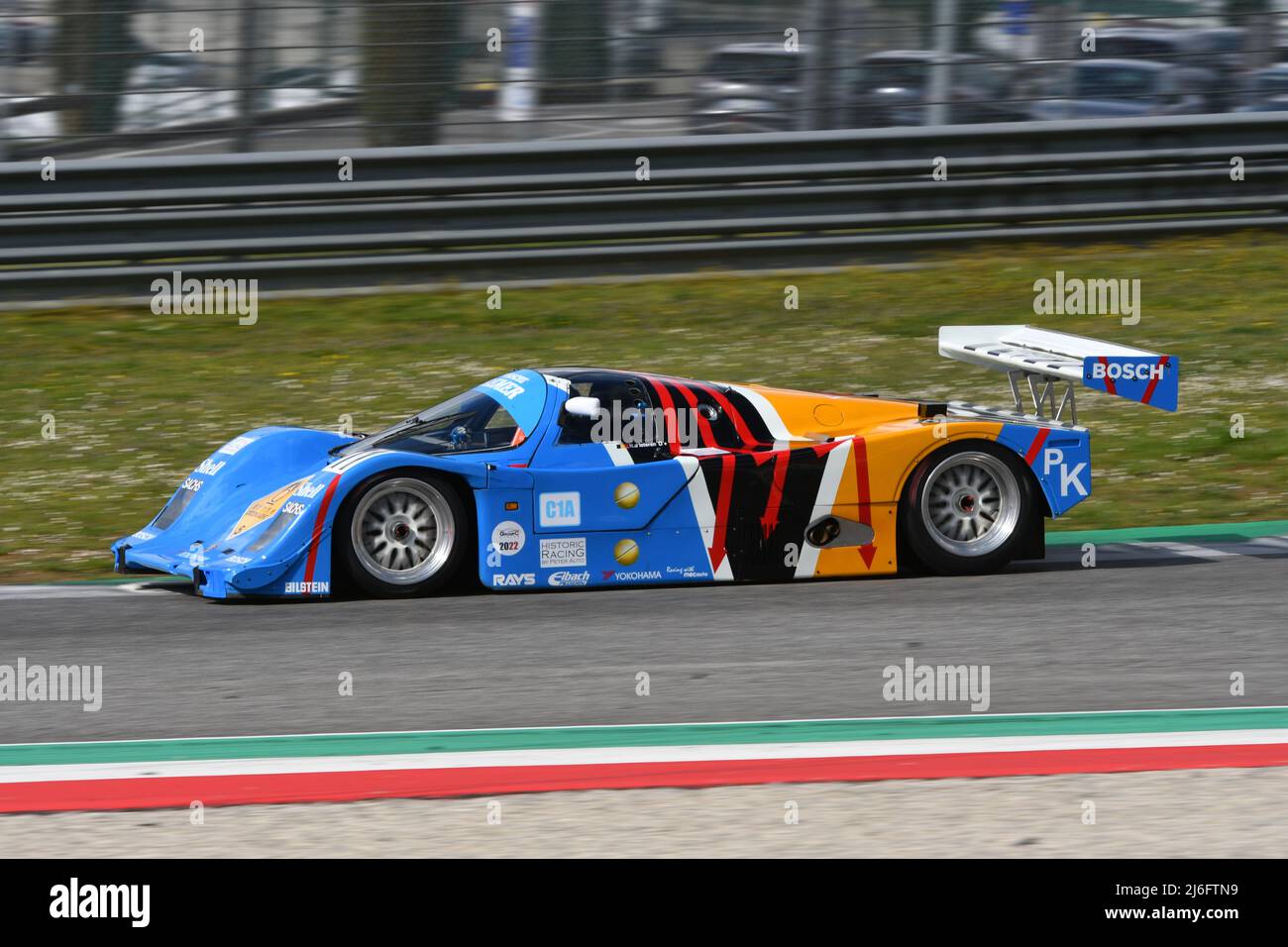 Scarperia, 3 April 2022: Porsche 962 CK6 by Kremer Factory year 1990 ex ...