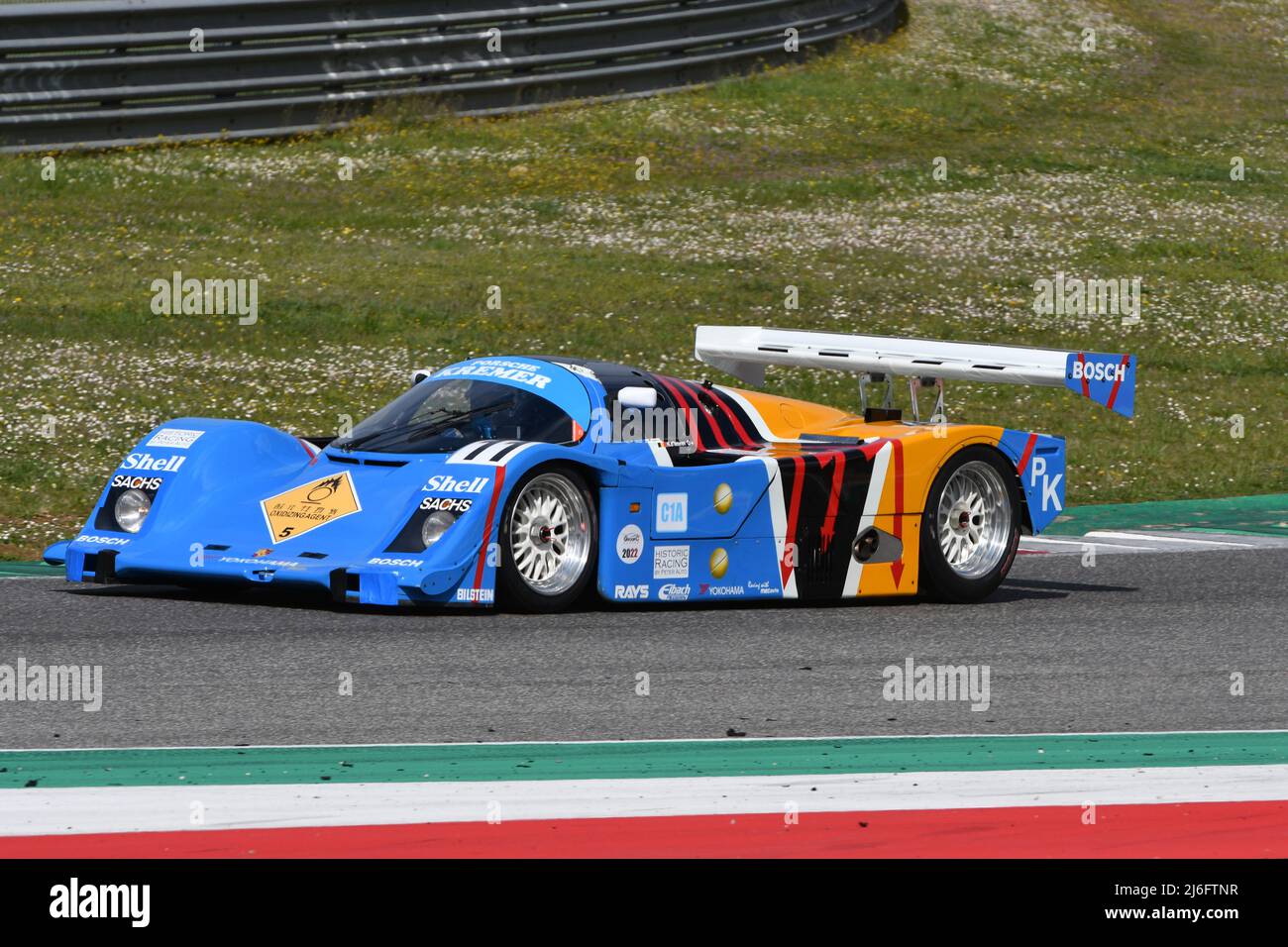 Scarperia, 3 April 2022: Porsche 962 CK6 by Kremer Factory year 1990 ex ...