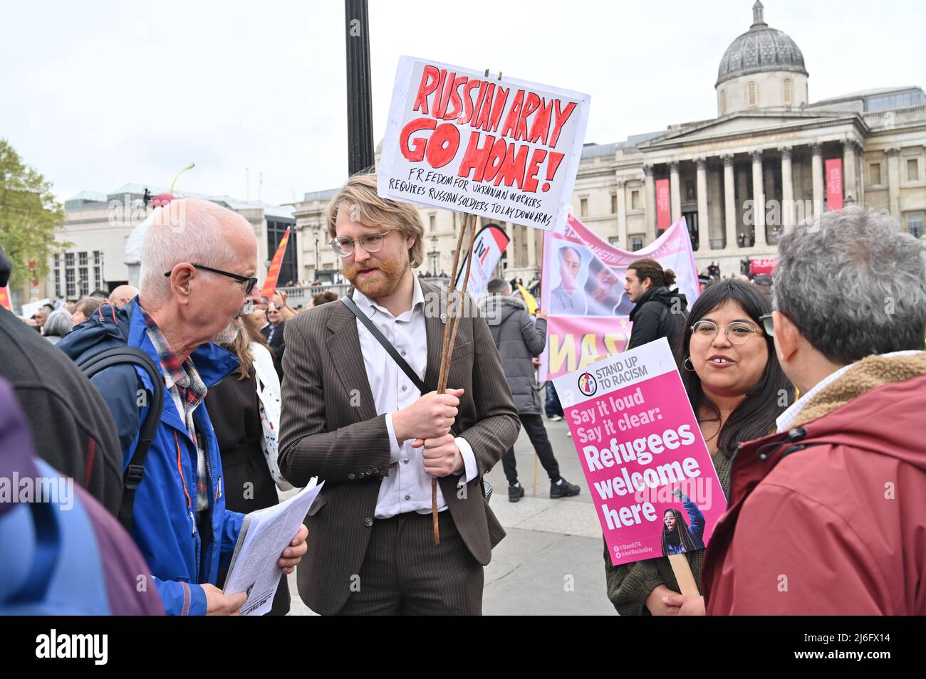 Russian army go home hi-res stock photography and images - Alamy