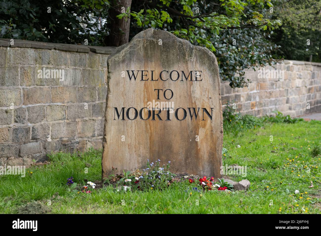 Welcome to moortown sign hi-res stock photography and images - Alamy