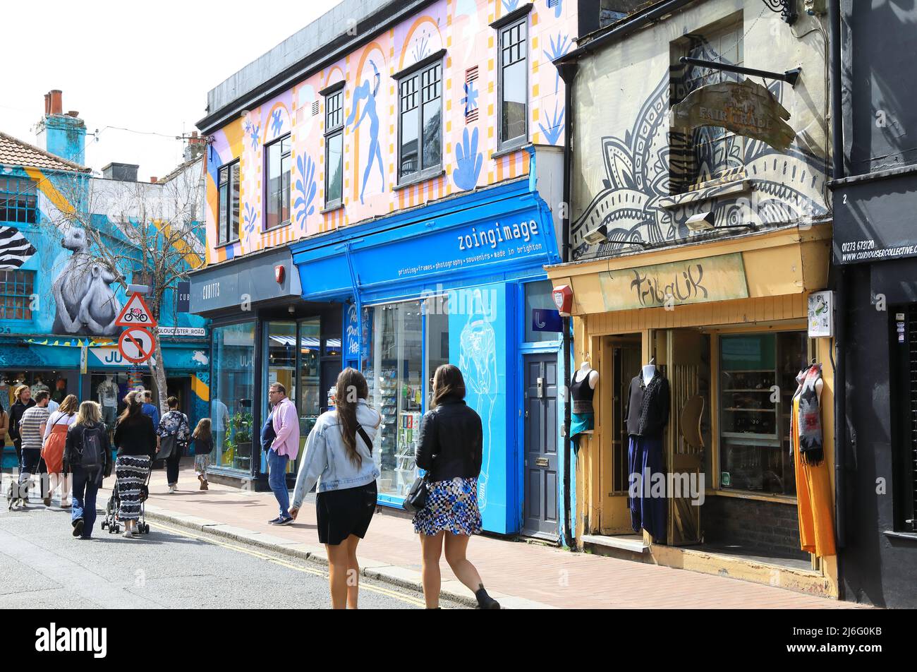 Brighton murals hi-res stock photography and images - Alamy