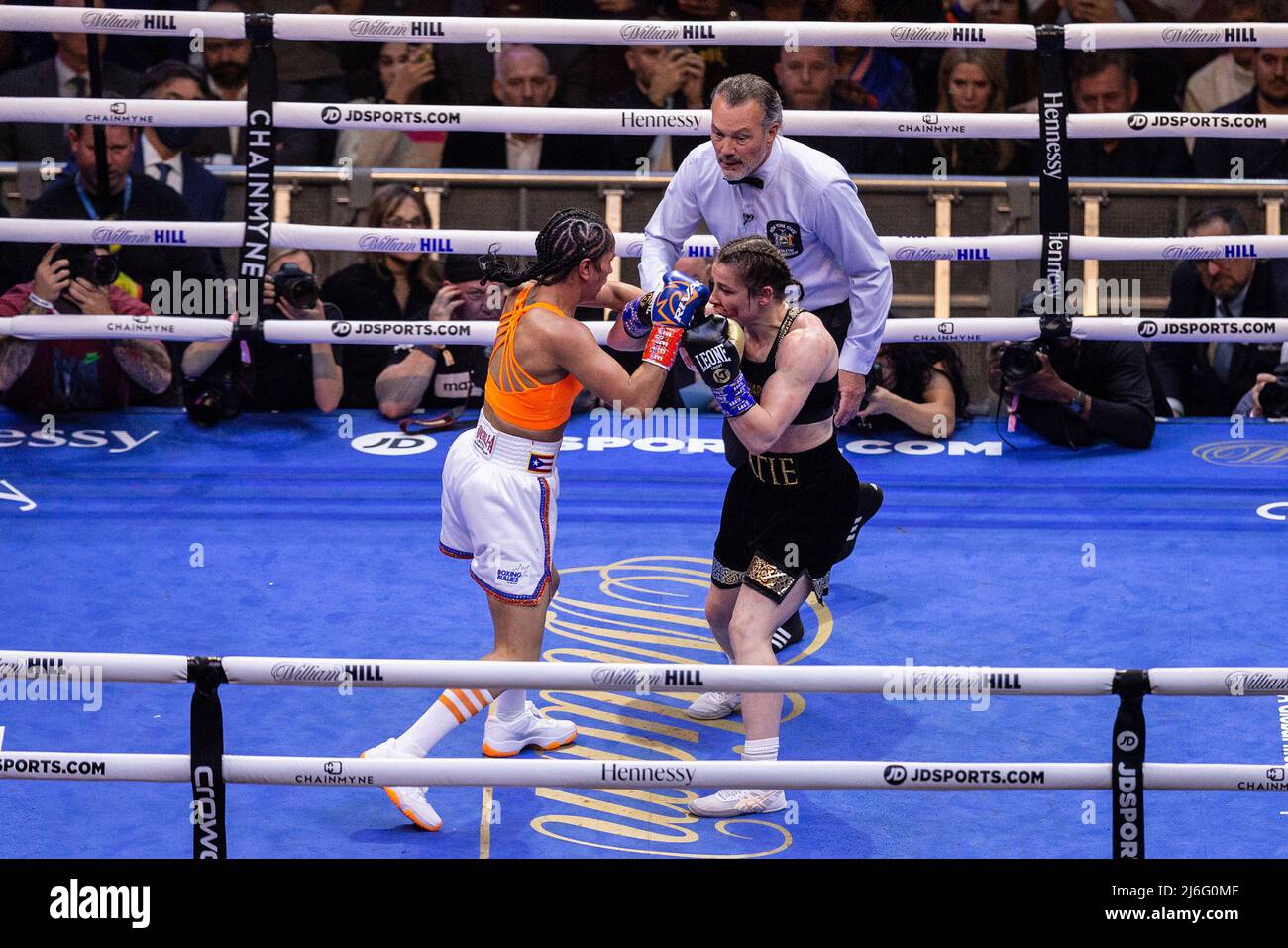 Amanda serrano katie taylor msg hi-res stock photography and images - Alamy