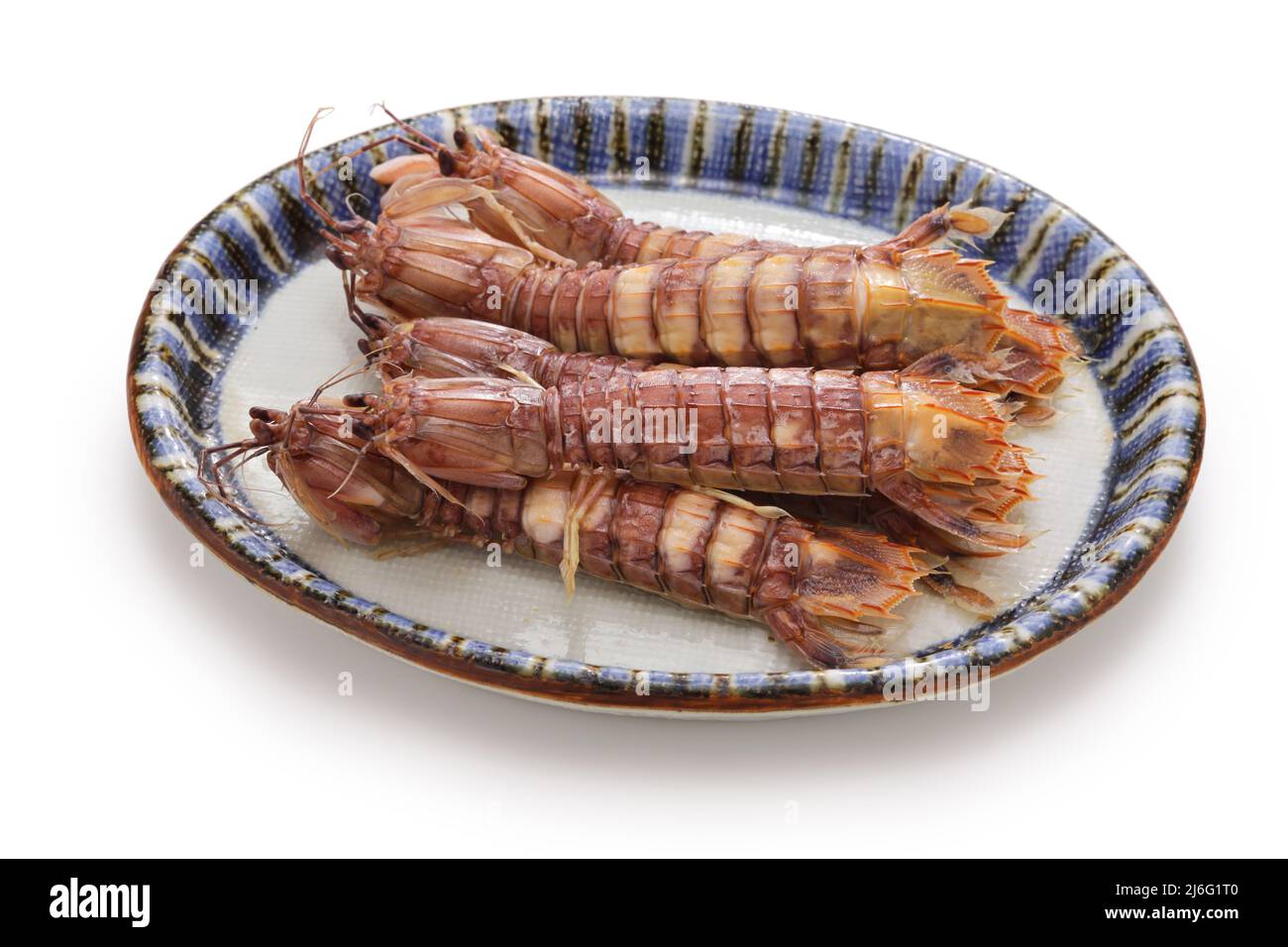 boiled Shako ( mantis shrimp ), Japanese food Stock Photo - Alamy