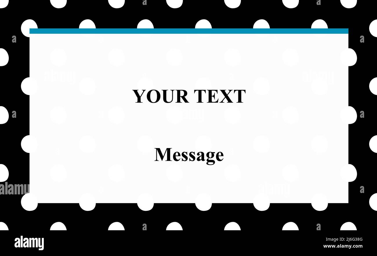 Black And White Polka Dot Border Clip Art Black White Polka Dot