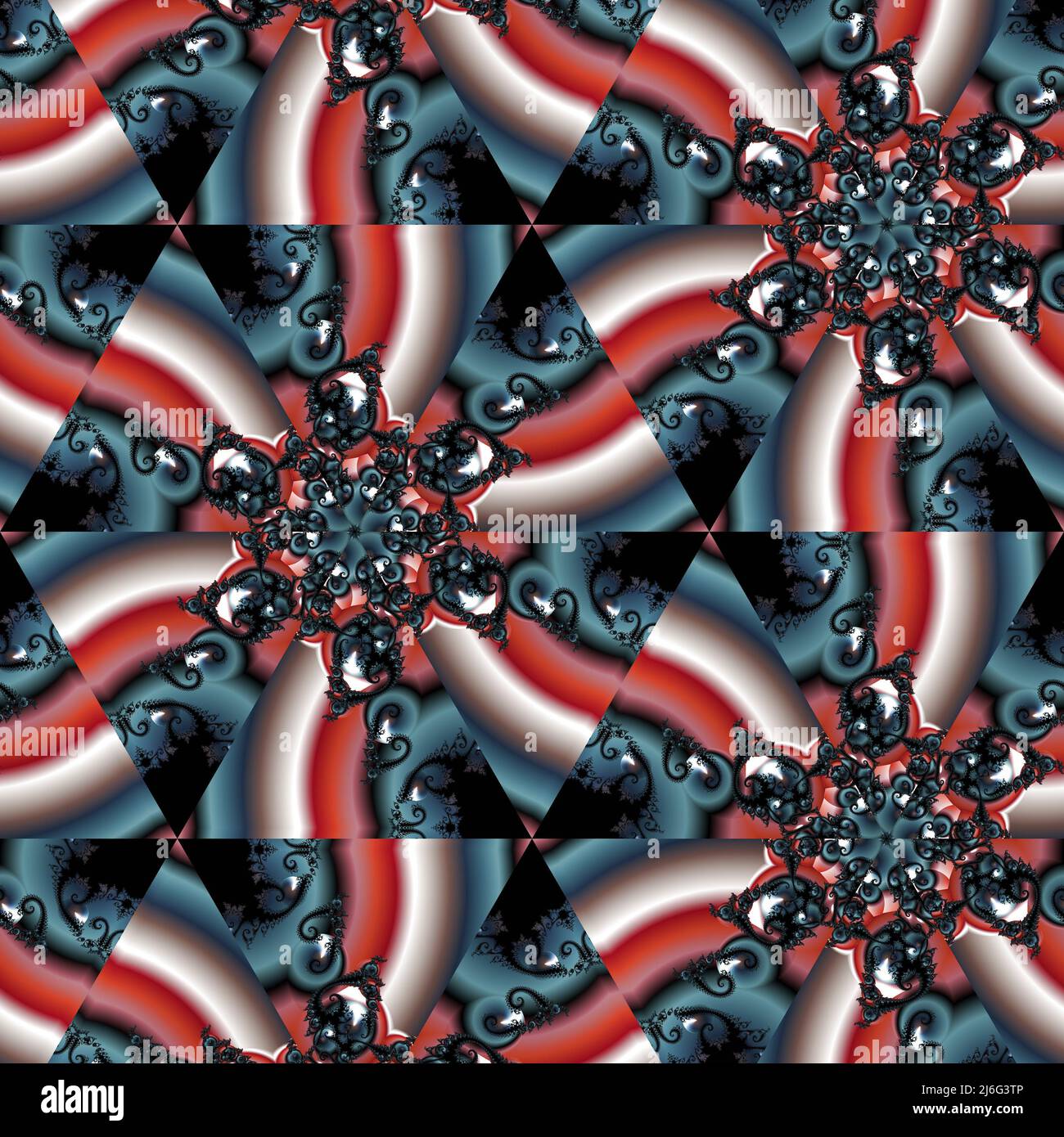 Abstract Computer generated Fractal design. A fractal is a never-ending ...