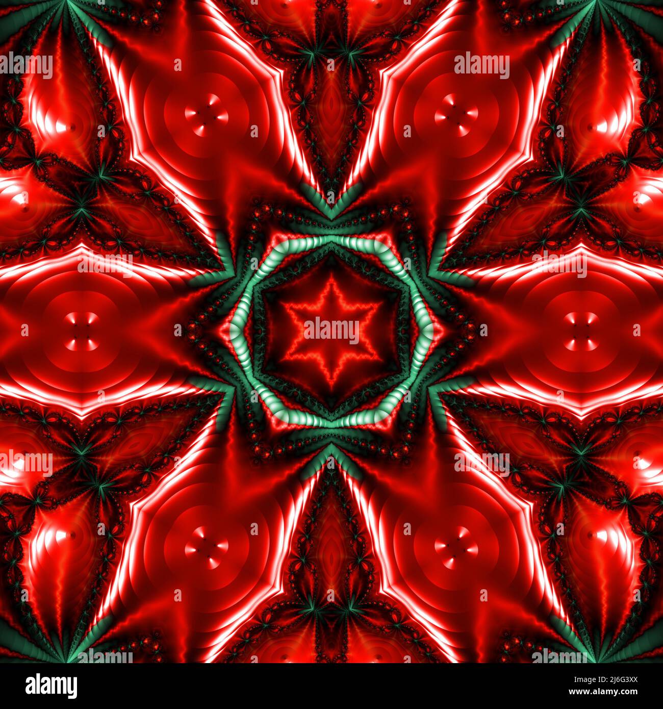 Abstract Computer generated Fractal design. A fractal is a never-ending ...