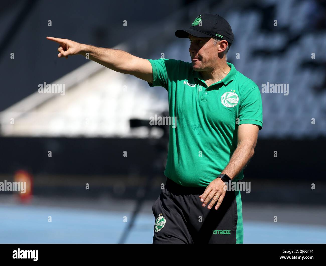 RIO DE JANEIRO, BRAZIL - MAY 01: Eduardo Baptista head coach of ...