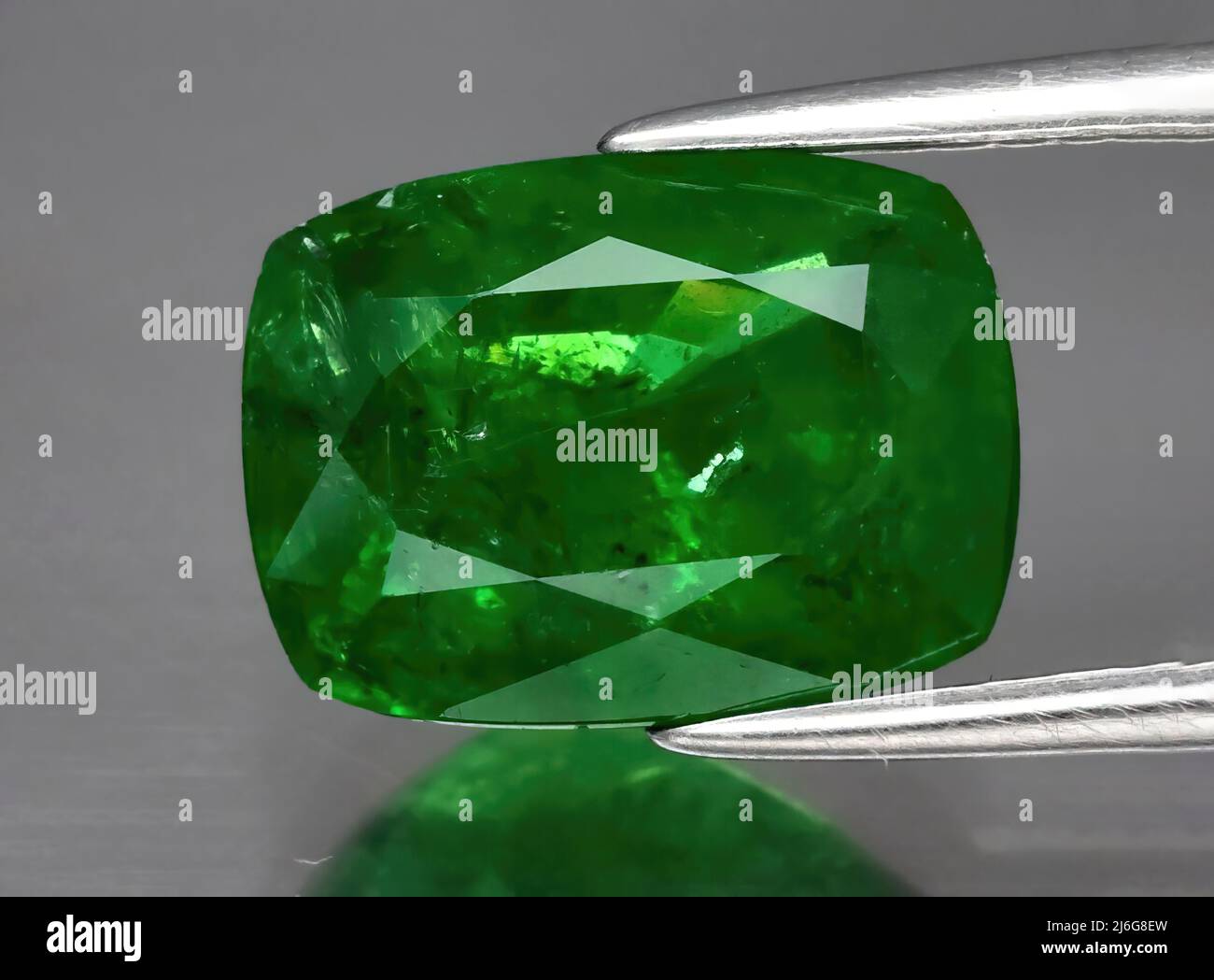 Rough uncut diamond in a natural hi-res stock photography and images ...