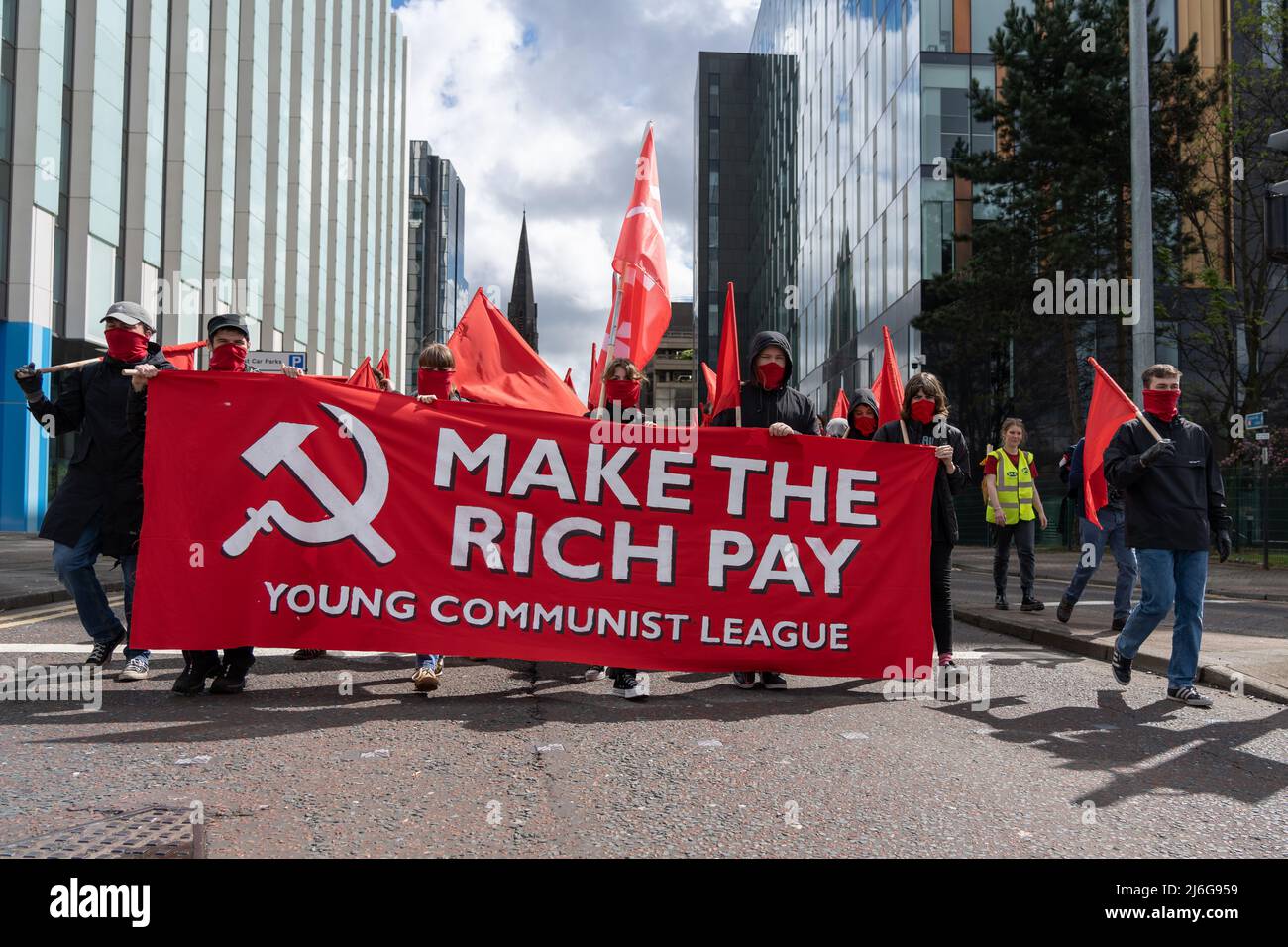 Mayday red flag hi-res stock photography and images - Alamy