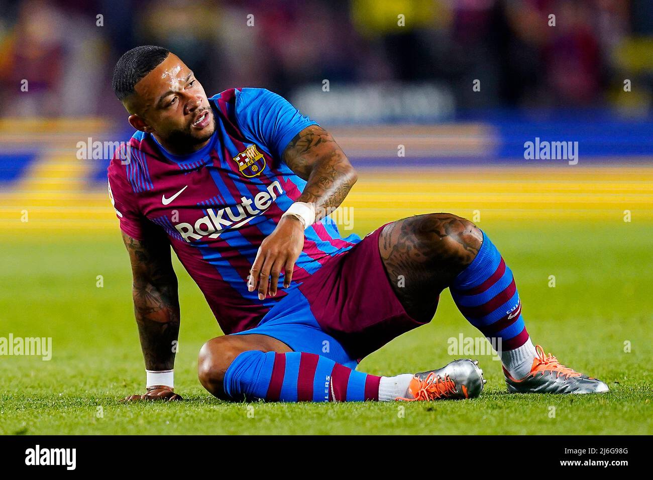 Memphis Depay of FC Barcelona during the La Liga match between FC ...
