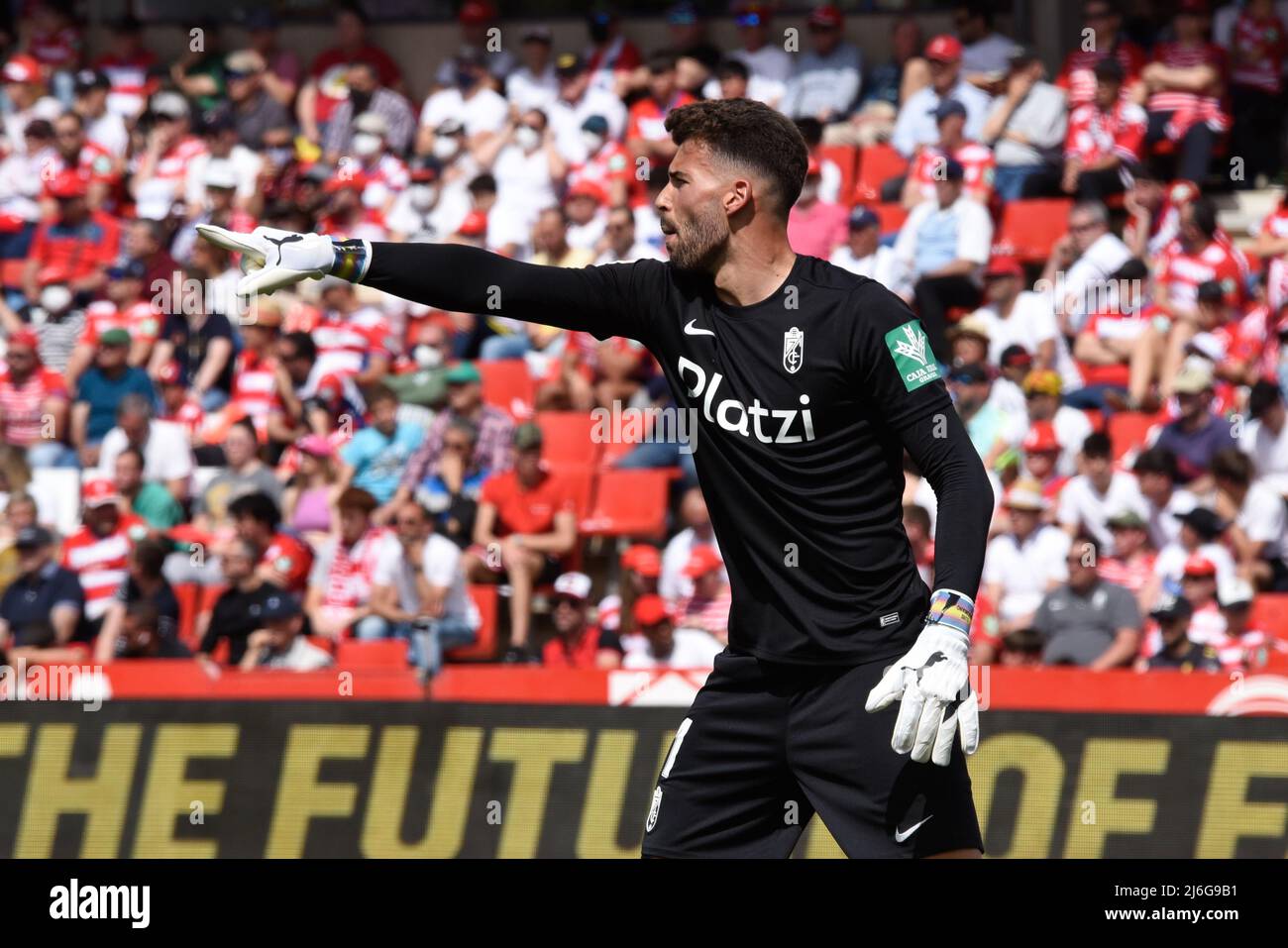 Luis Maximiano of Granada CF during the Liga match between Granada CF ...