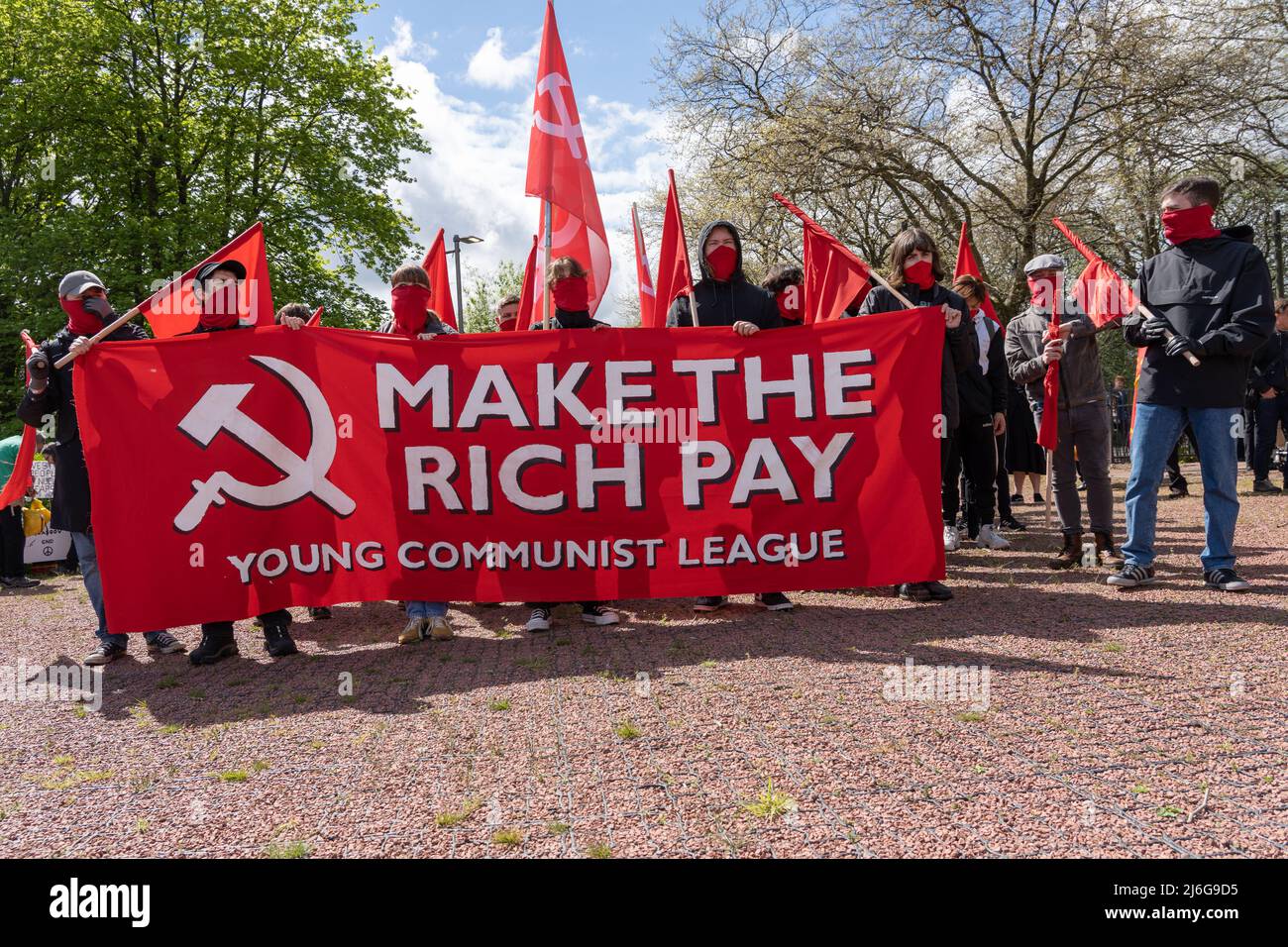 Mayday red flag hi-res stock photography and images - Alamy