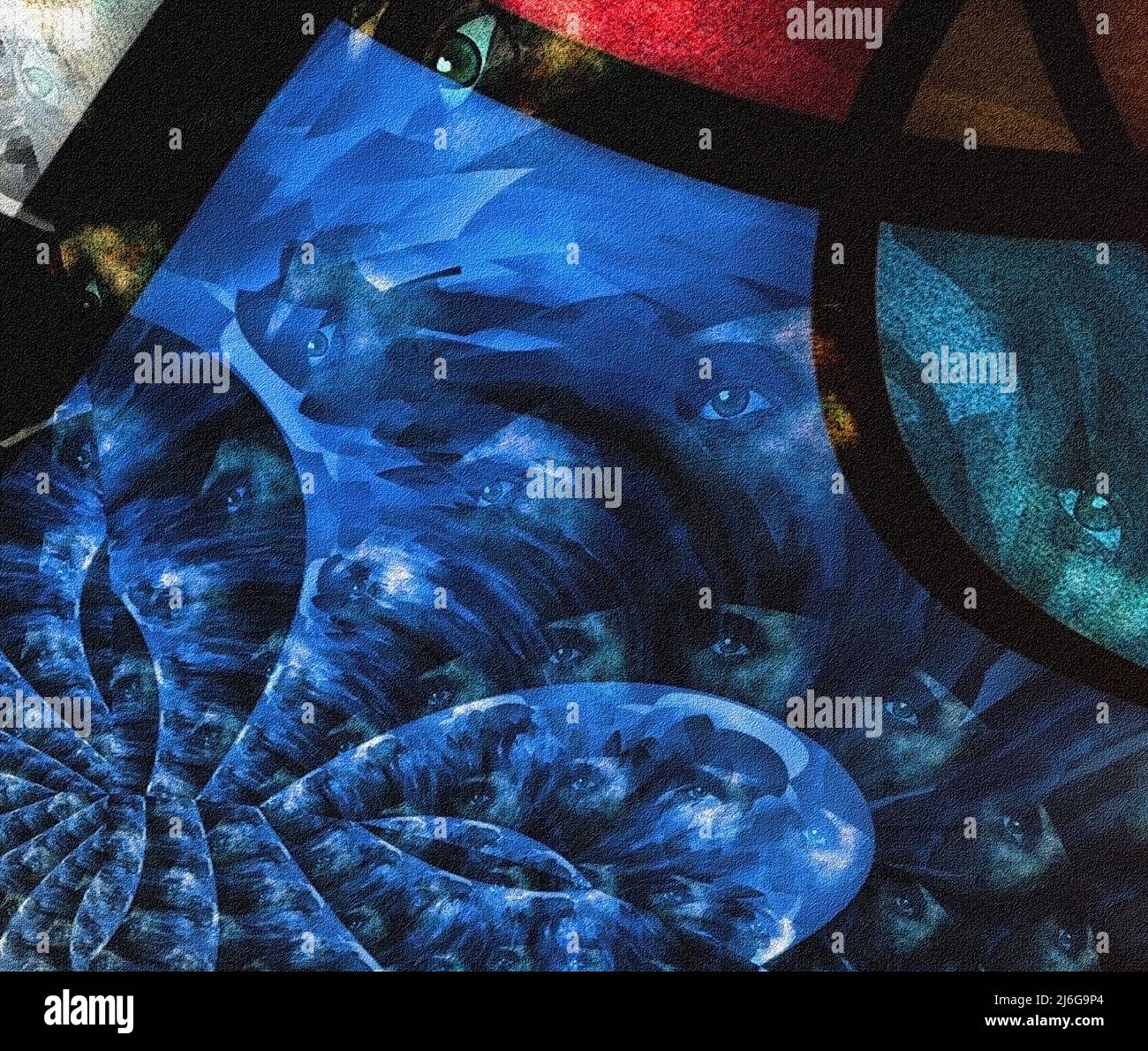 Warp eyes hi-res stock photography and images - Alamy