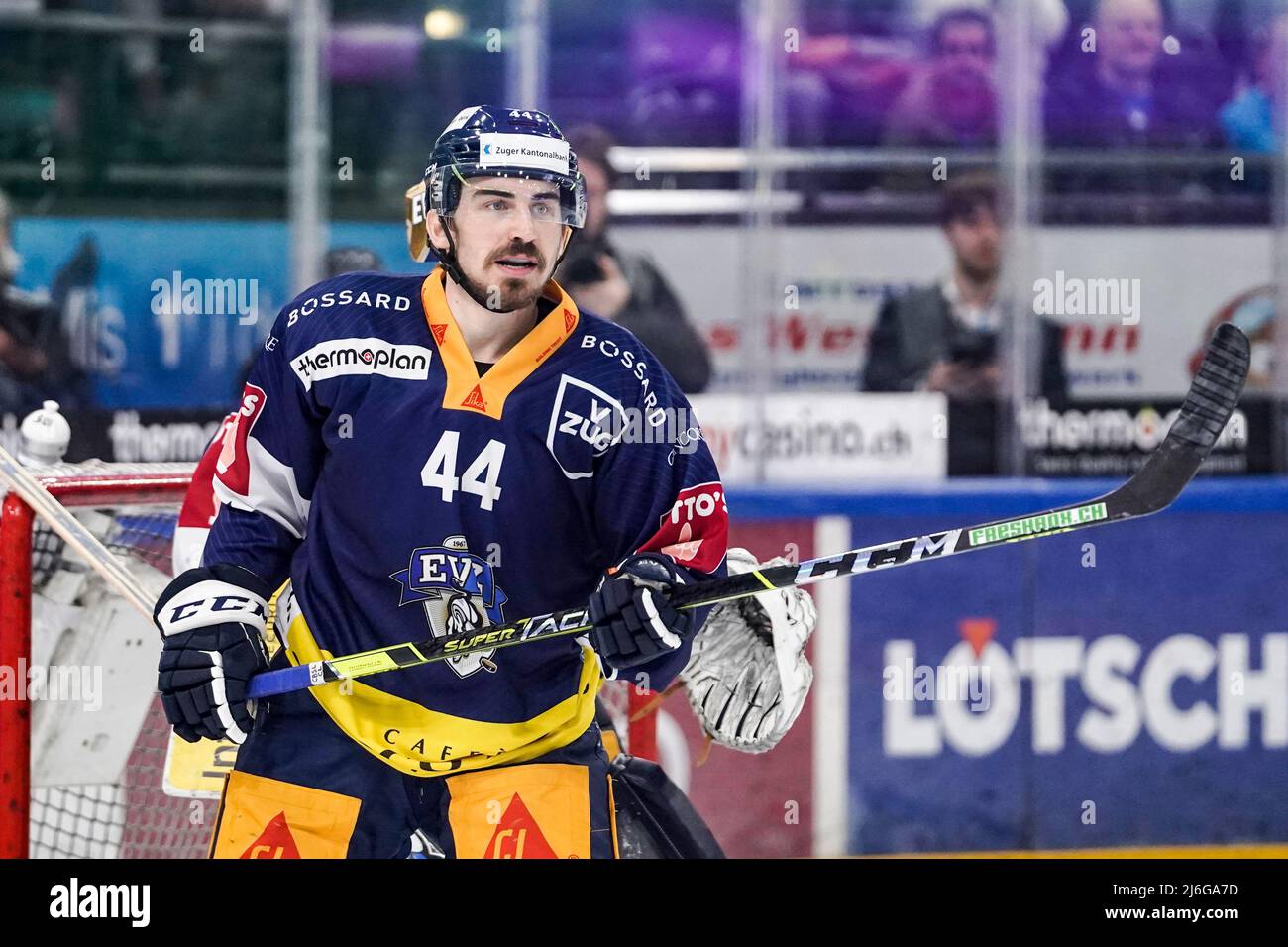 01.05.2022, Zug, Bossard Arena, Swiss National League Final Game 7: EV ...