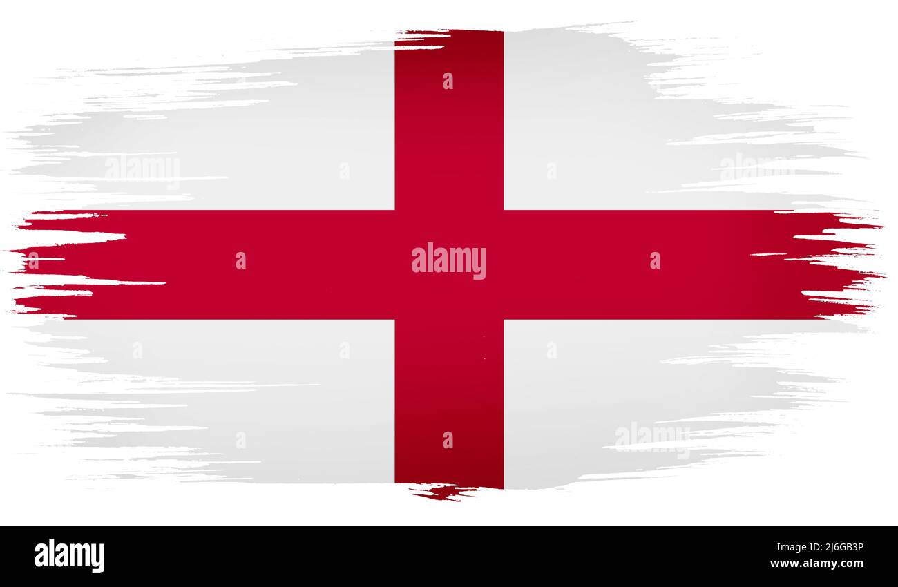 colorful hand-drawn brush strokes painted national country flag of ...