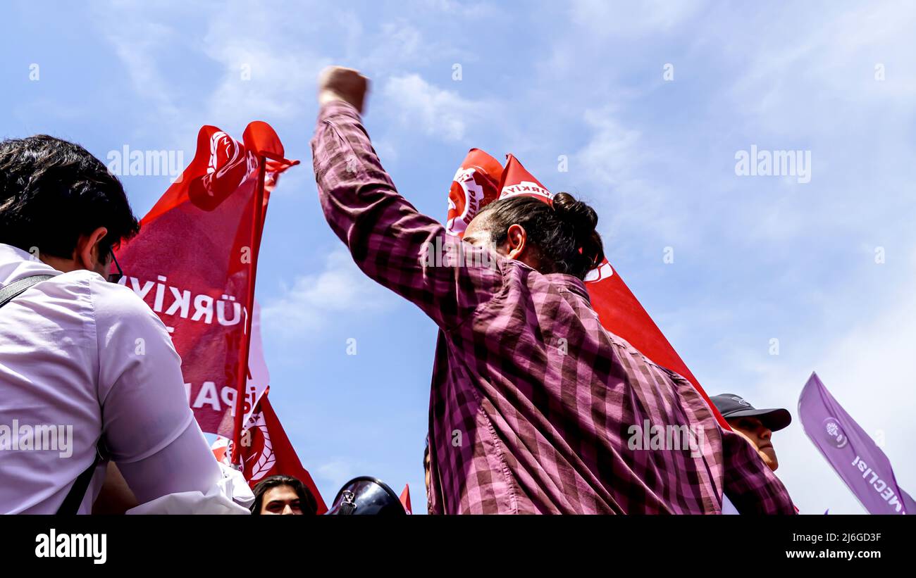 Izmir, Turkey. 01st May, 2022. 1 May International Labour Day ...