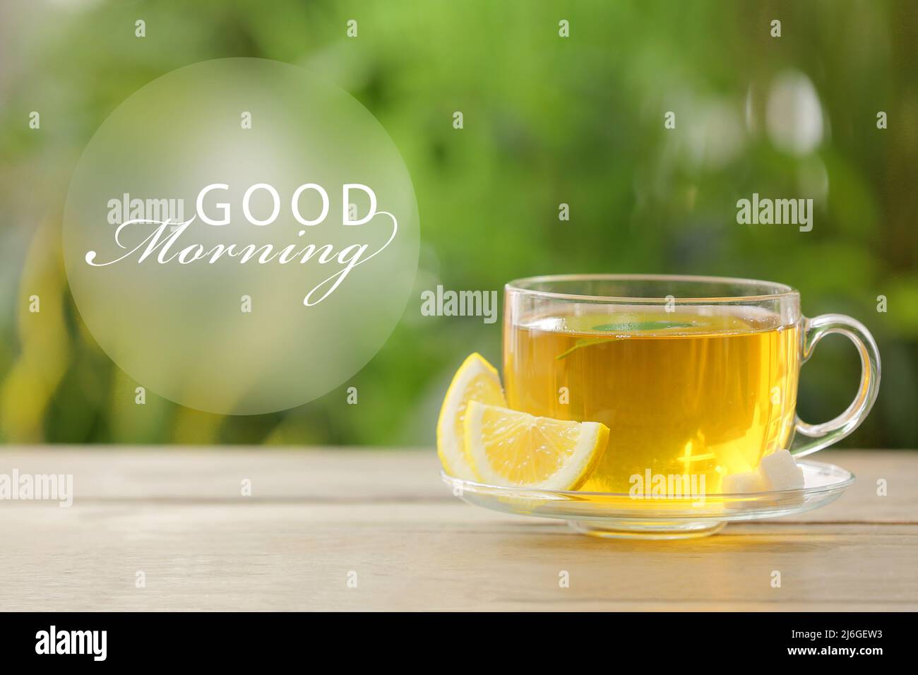 Early morning green tea on hi-res stock photography and images - Alamy