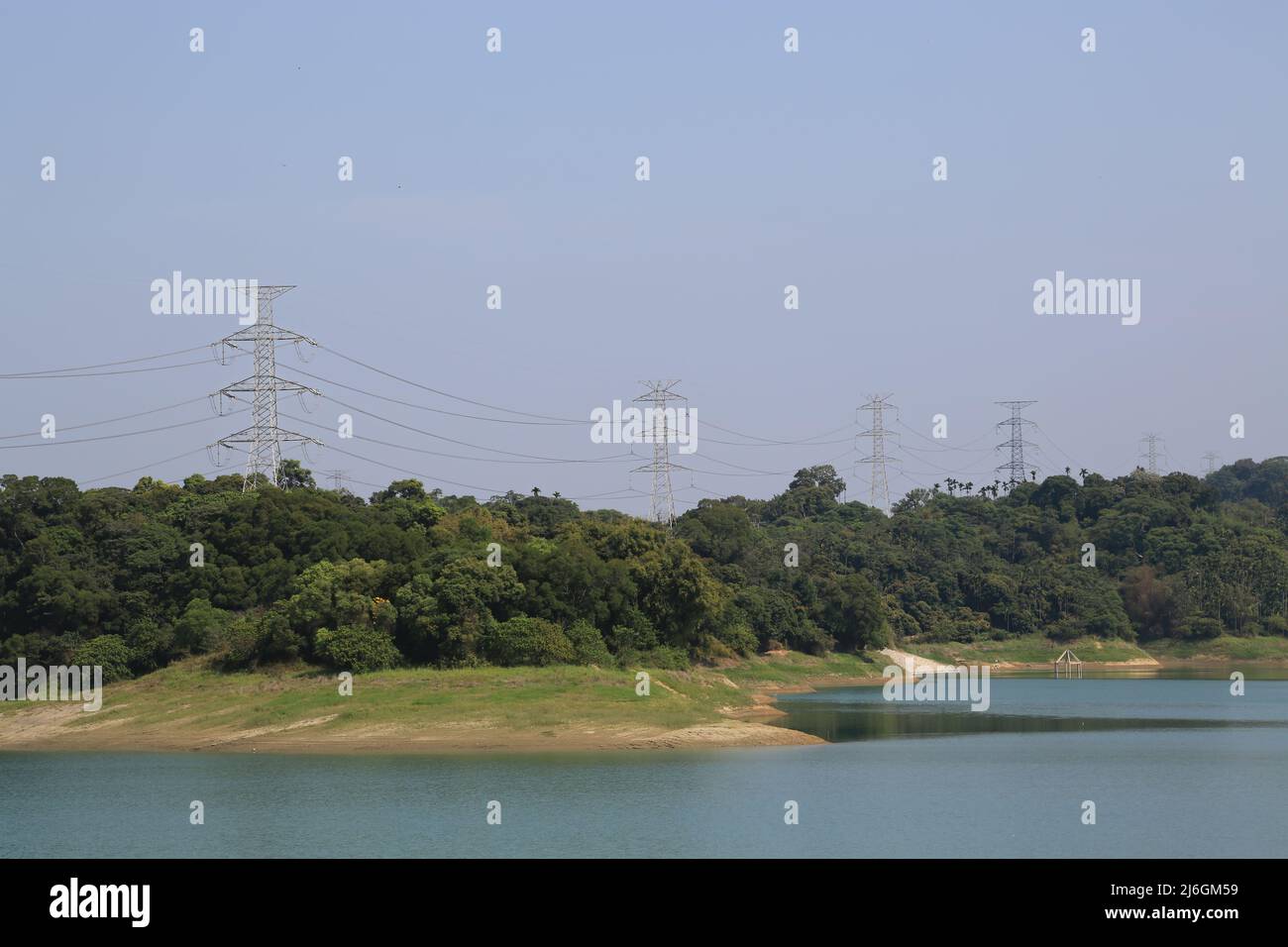 Sunny view of the Renyitan Dam at Chiayi, Taiwan Stock Photo - Alamy