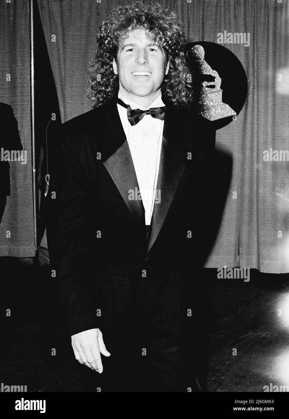 Sammy Hager backstage at the Grammys in 1985 Credit: Ron Wolfson ...