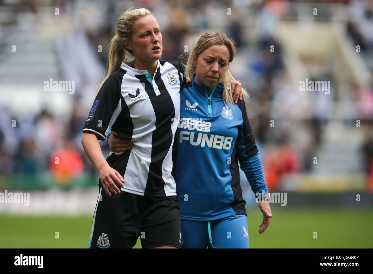 Georgia Gibson of Newcastle United after the Womens National League ...