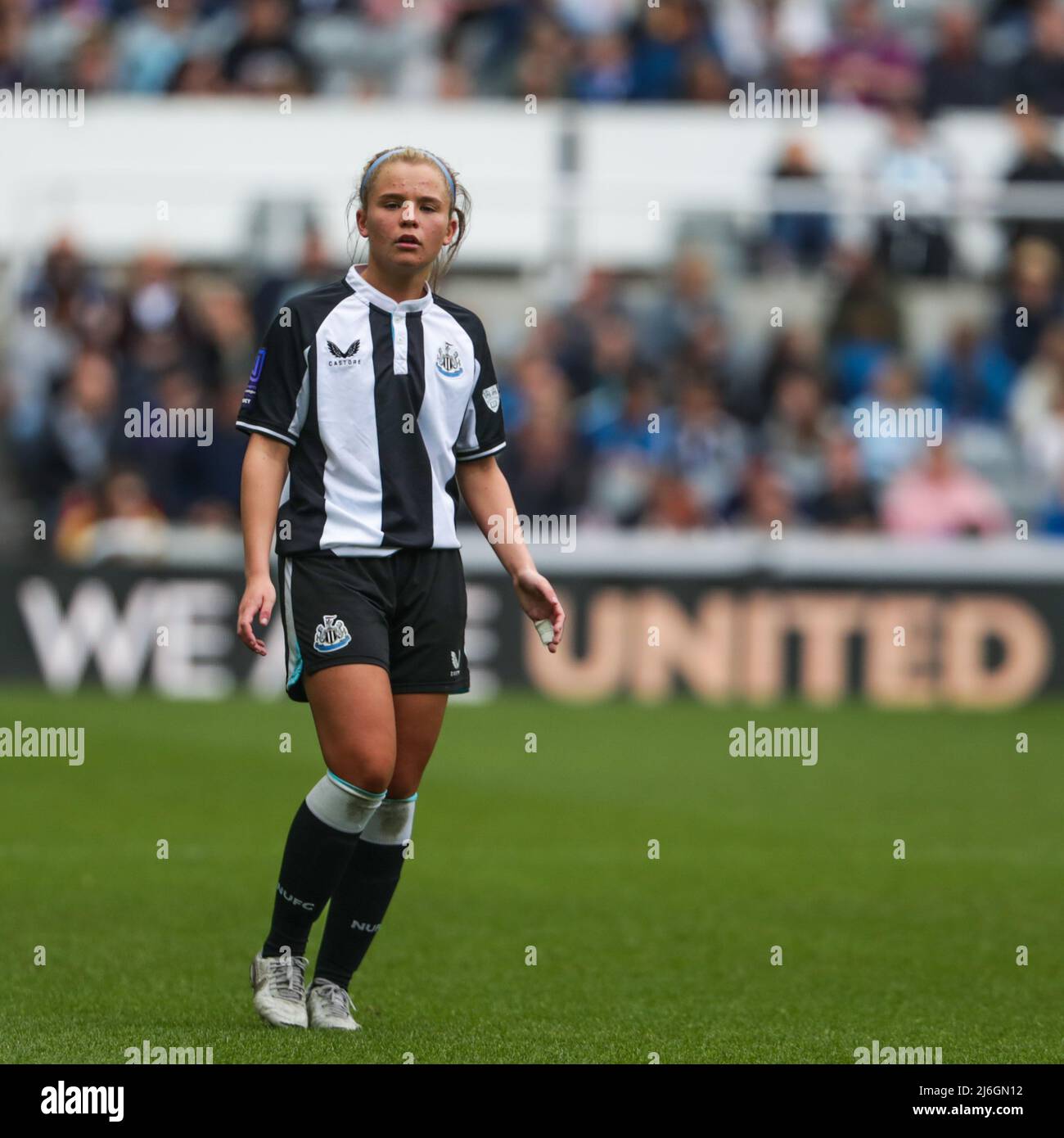 Beth Guy of Newcastle United during the Womens National League game ...