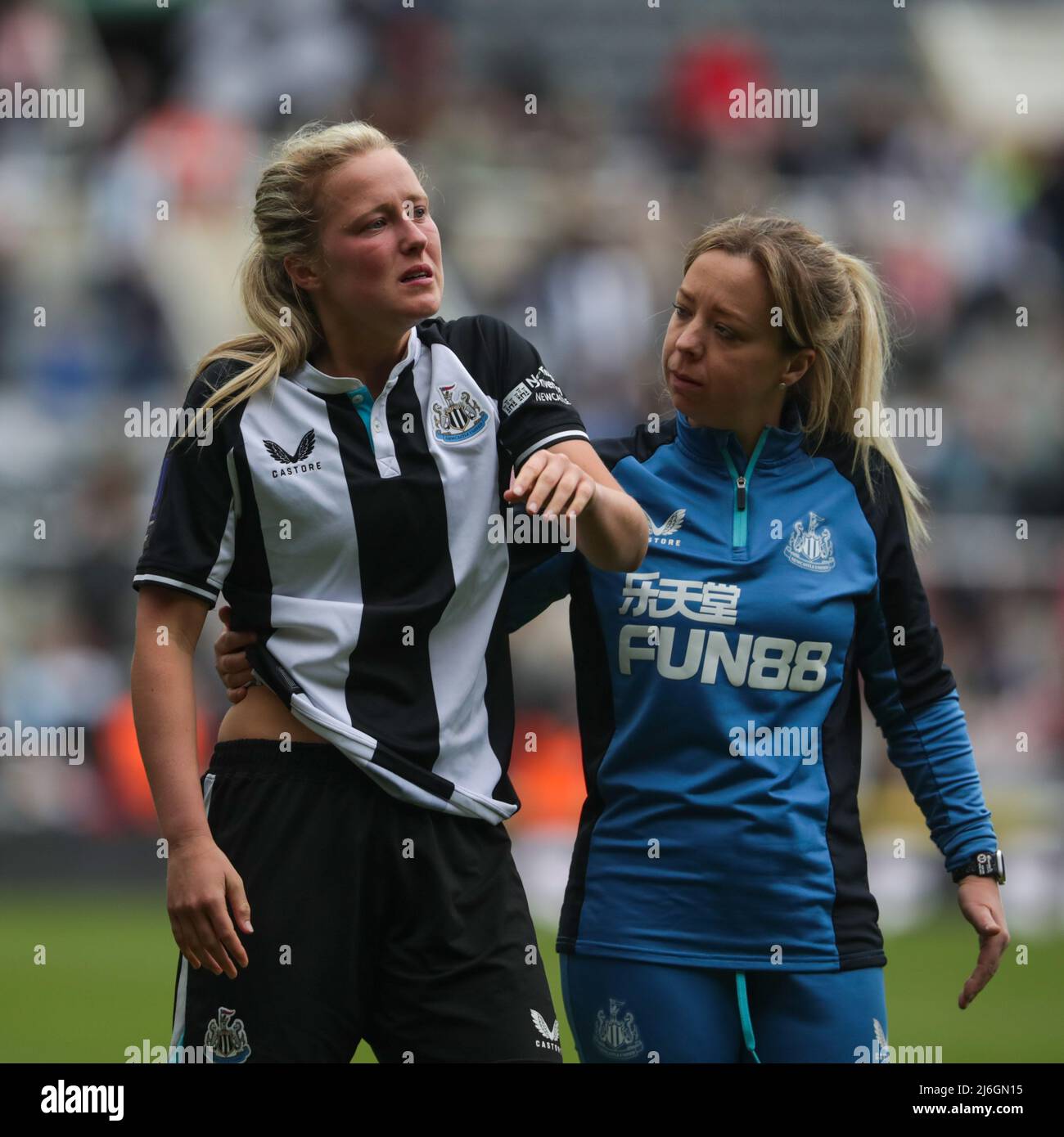 Georgia Gibson of Newcastle United after the Womens National League ...