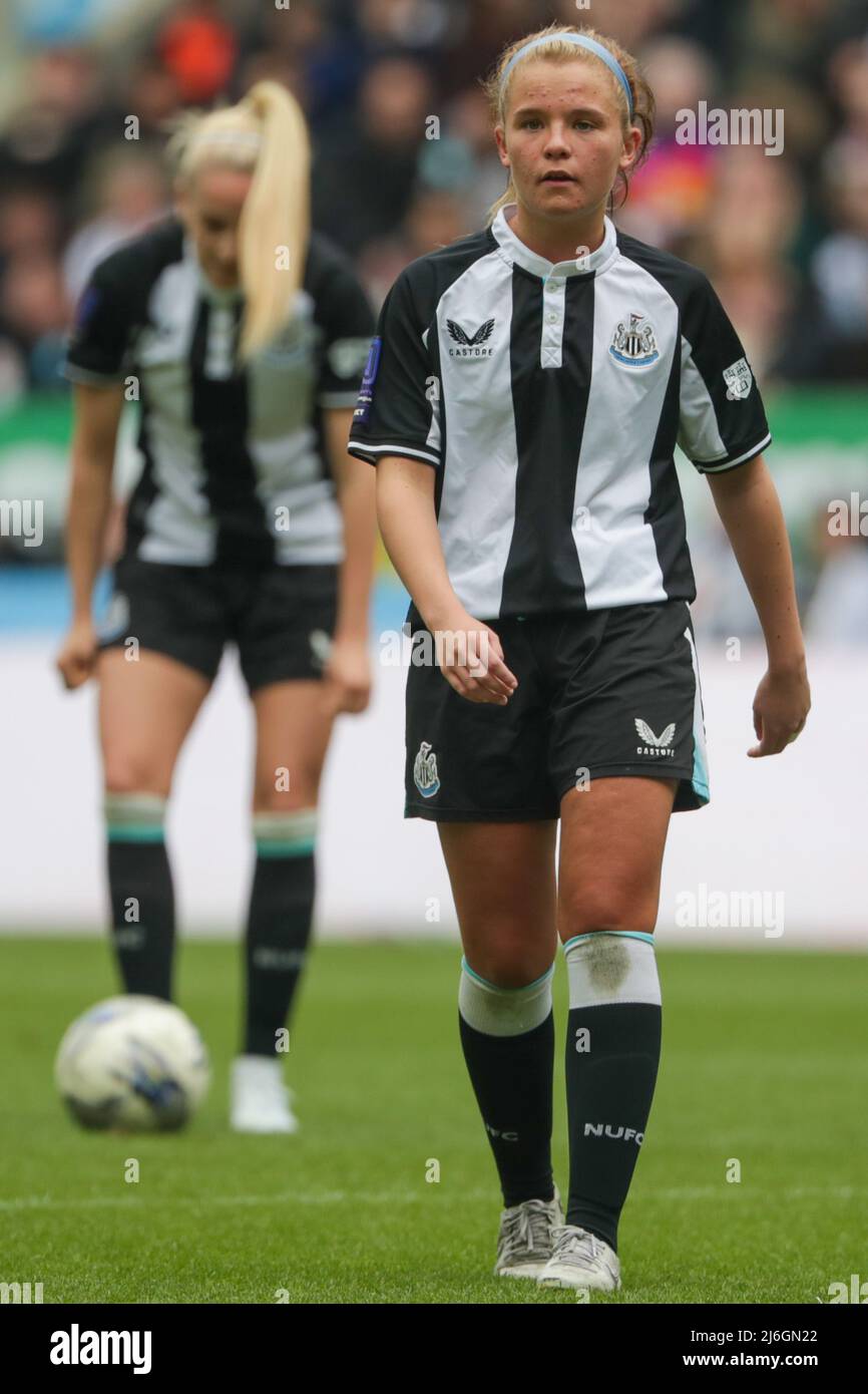 Beth Guy of Newcastle United during the Womens National League game ...