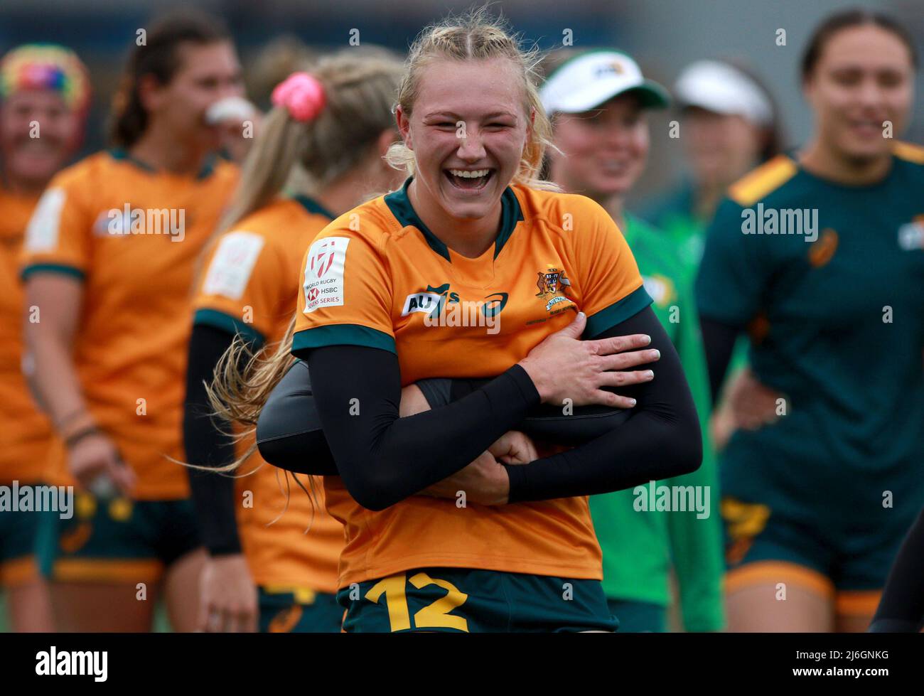 May 1, 2022, LANGFORD, BC, CAN: Australia's Maddison Levi celebrates ...