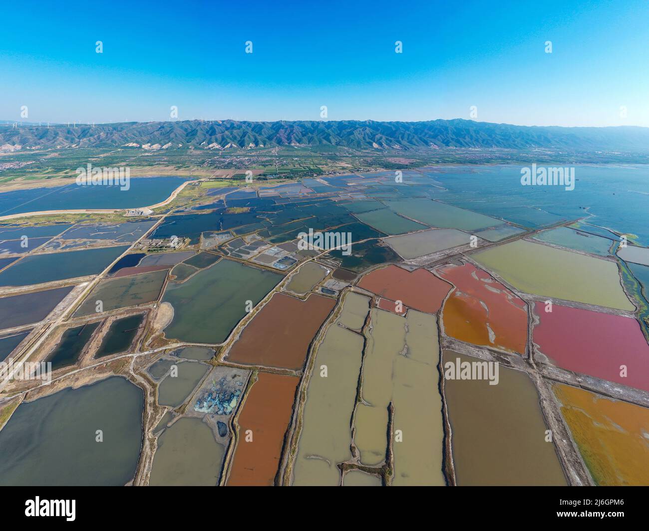 YUNCHENG, CHINA - MAY 1, 2022 - An aerial photo taken on May 1, 2022 ...