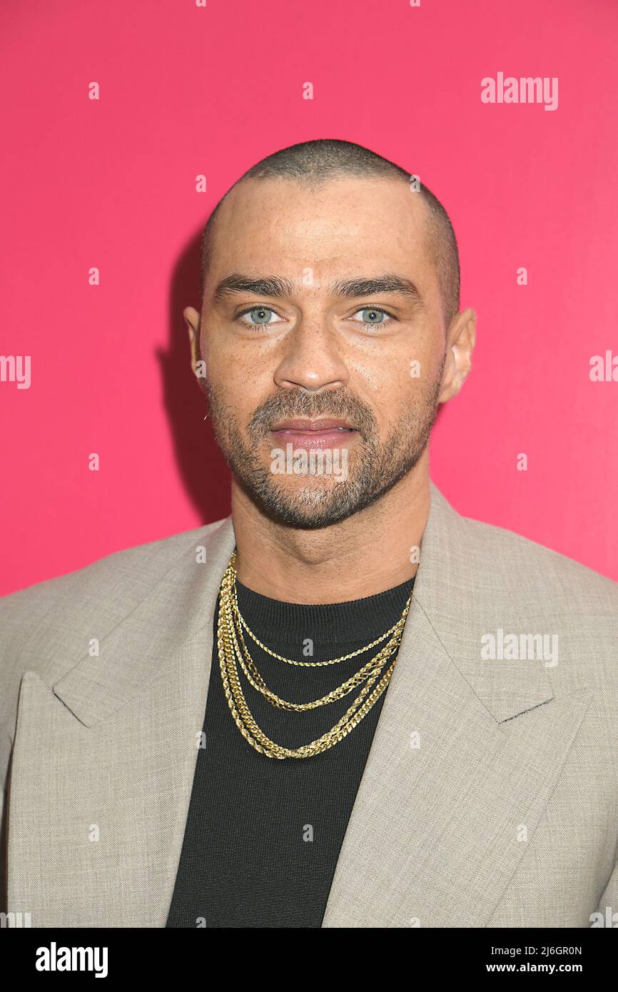Jessie Williams poses for photographers before the "POTUS" Broadway ...