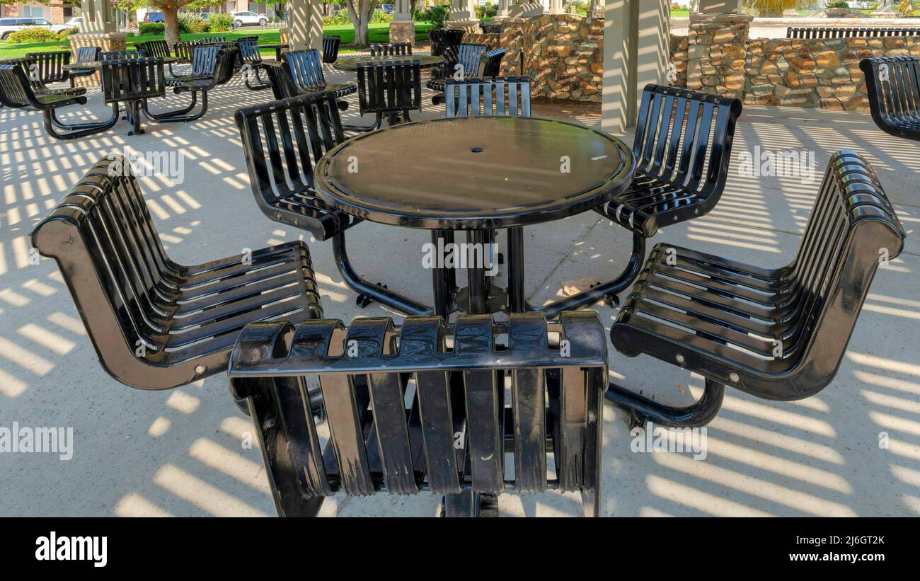 Panorama Community plaza in a residential area at San Marcos ...