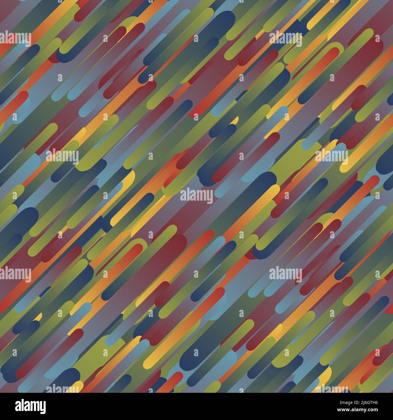 Seamless funky pill shaped gradient lines surface pattern design for ...