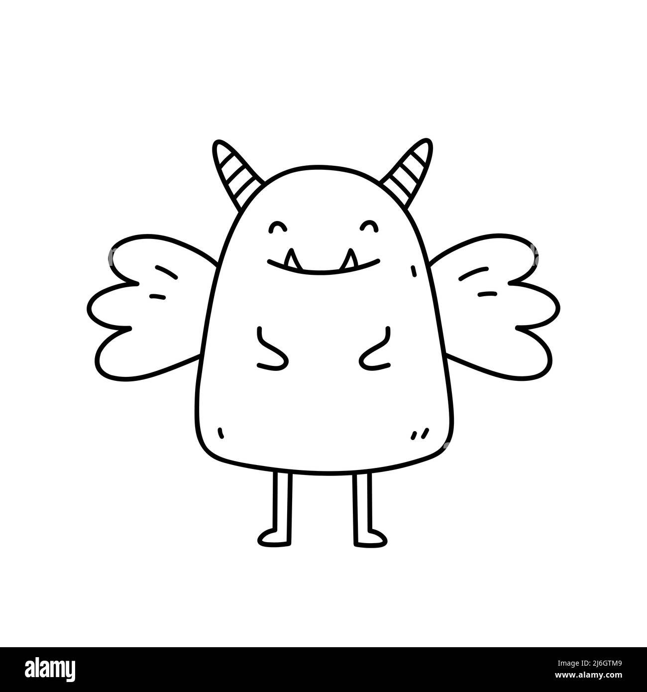 Cool Simple Monster Drawings