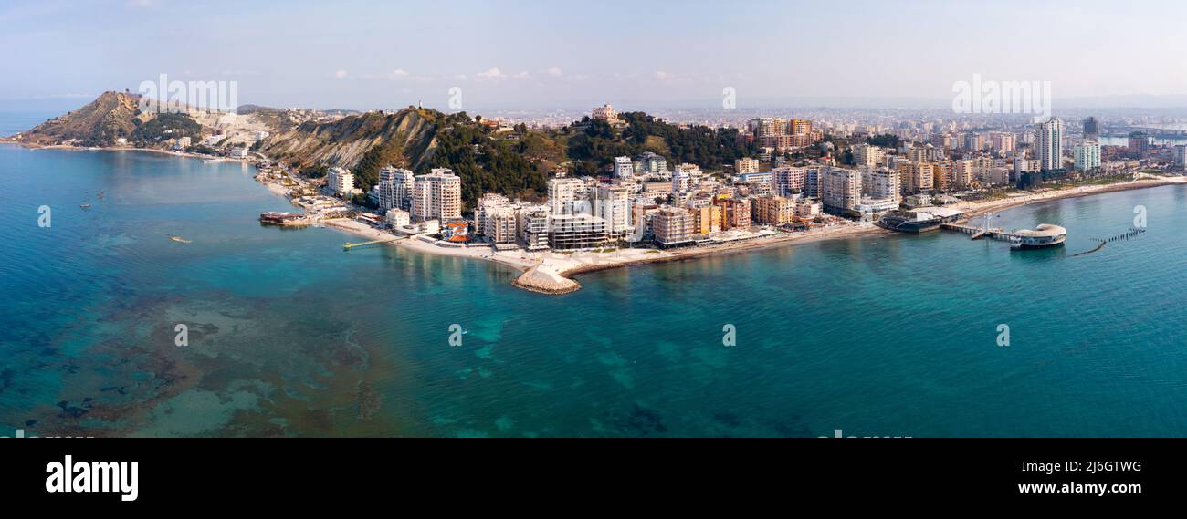 Durres albania skyline buildings architecture hi-res stock photography ...