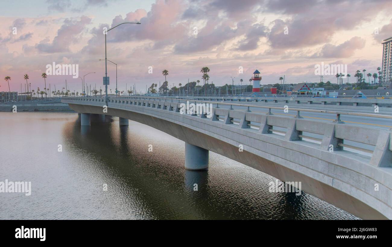 Oceanside california pier overpass hi-res stock photography and images ...