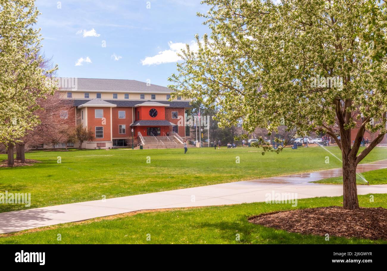 Denver, Colorado - April 23, 2022: Regis University in Denver, Colorado ...